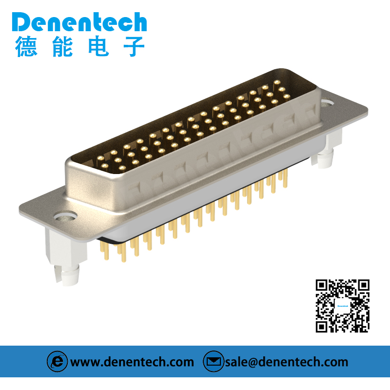 Denentech corrosion resistant DR 44P male straight DIP d-sub connector ...