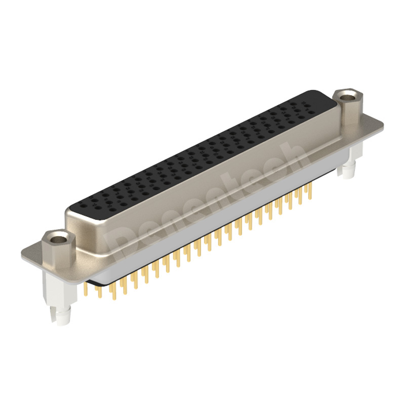 Denentech high quality d-sub connectors DR 62P female straight DIP 62 ...
