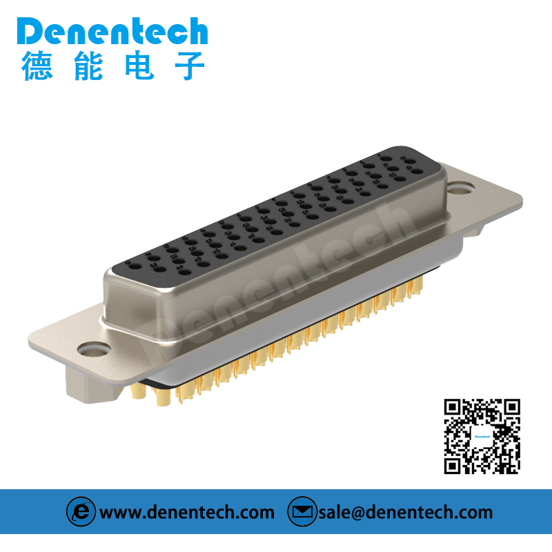 Denentech high density HDB 44P female Triple row d-sub 44 pin connector ...