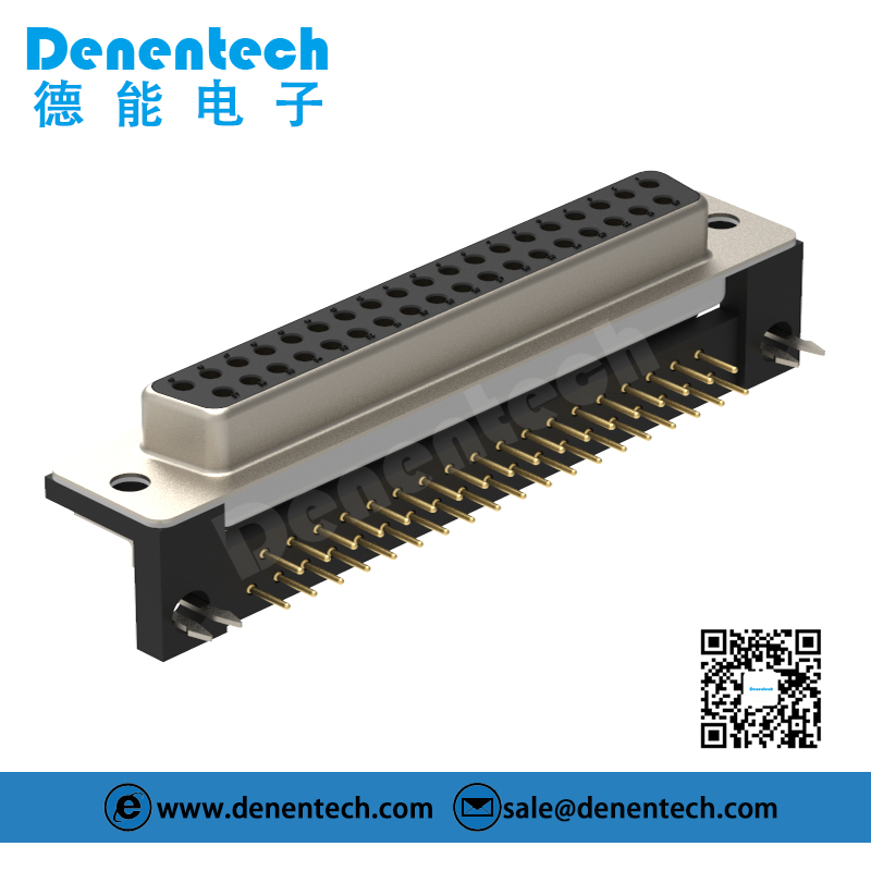 Denentech manufacturer DR 37P female footprint right angle d-sub 37pin ...