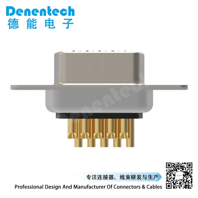 Denentech high density HDB 44P female Triple row d-sub 44 pin connector ...