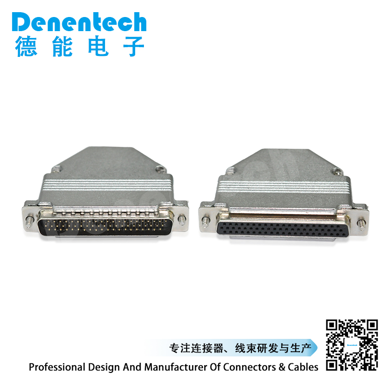 D-SUB Triple Row DB62 Male To DB62 Female Cable - Denentech Electronic ...