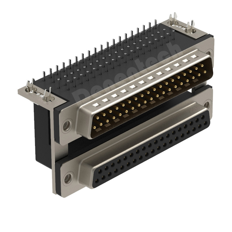 Denentech D-SUB dual port DR 37P female to 37P male d-sub 37pin double ...