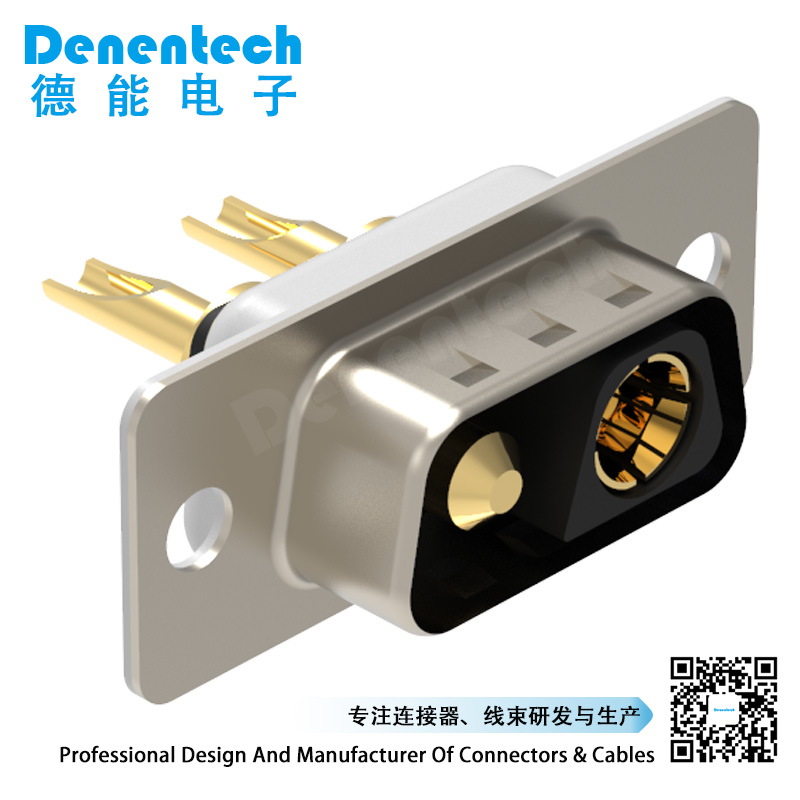 Denentech Good quality 2w2 high power DB connector male to female ...