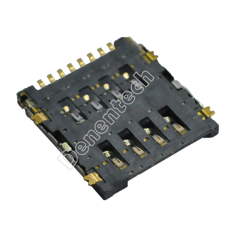 Denentech low price of MICRO SIM CARD H1.50 card connector - Denentech ...